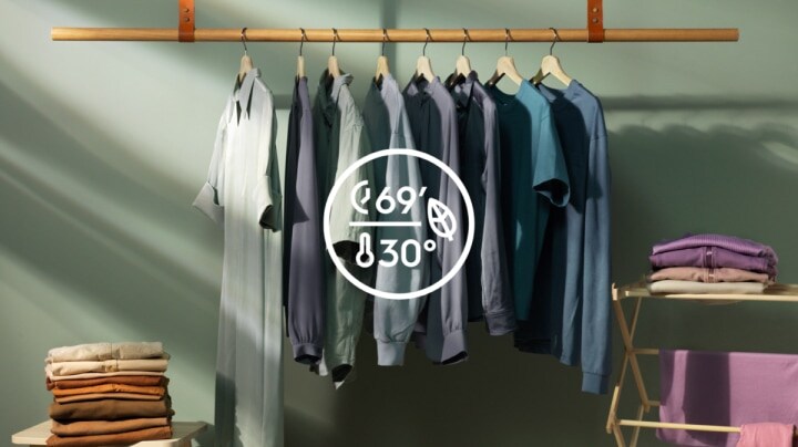 Tvätta hållbart i 30 grader och spara energi | Electrolux